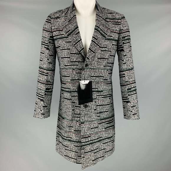 CHRISTIAN DADA | Jackets & Coats | Christian Dada Black White Jacquard ...
